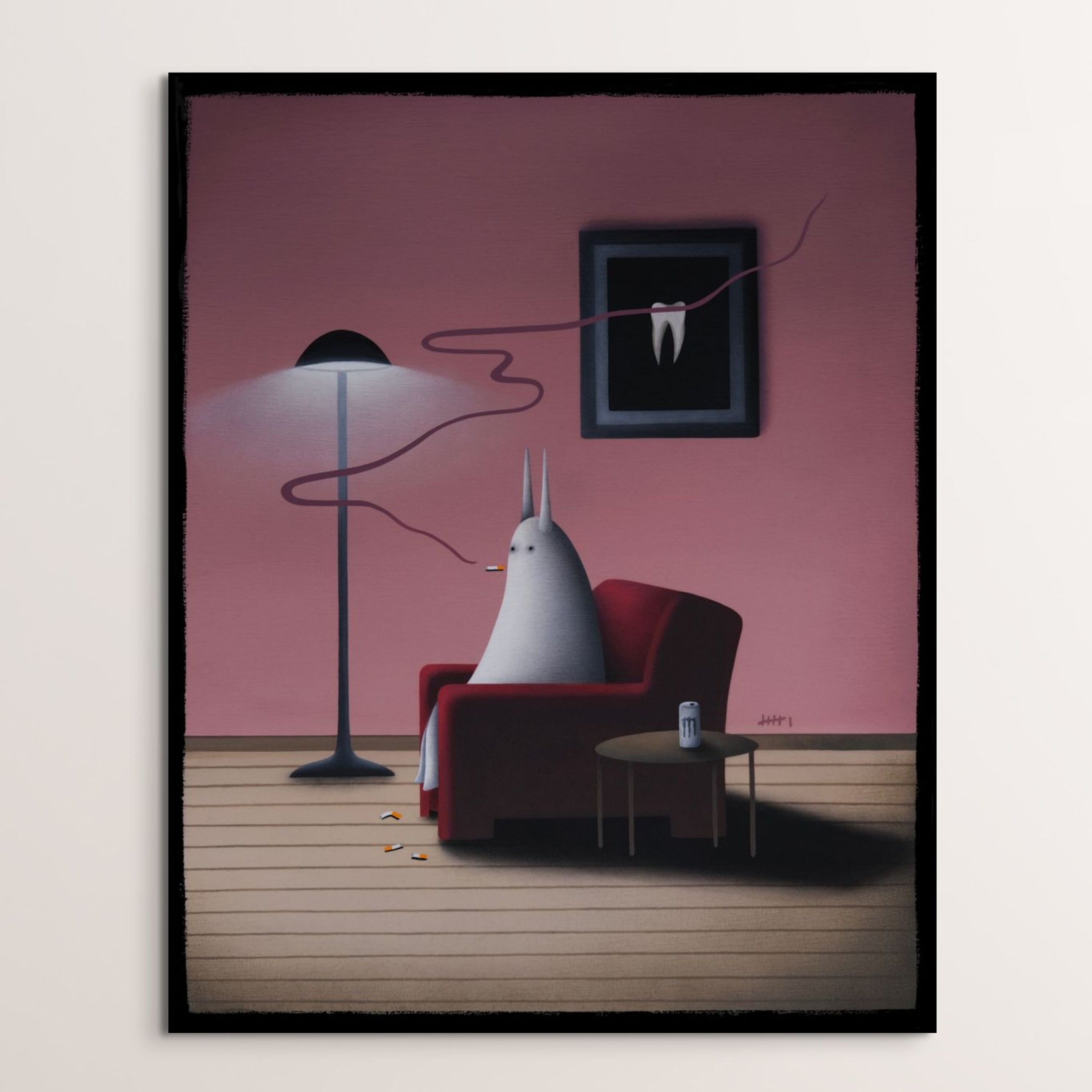 'I Was So Weird Today' - giclée fine art print – smallwhitemonster